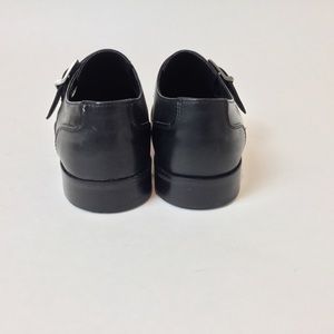 Harry & Rosen | Shoes | Mens Black Dress Shoes 4 Monk Strap Like New ...